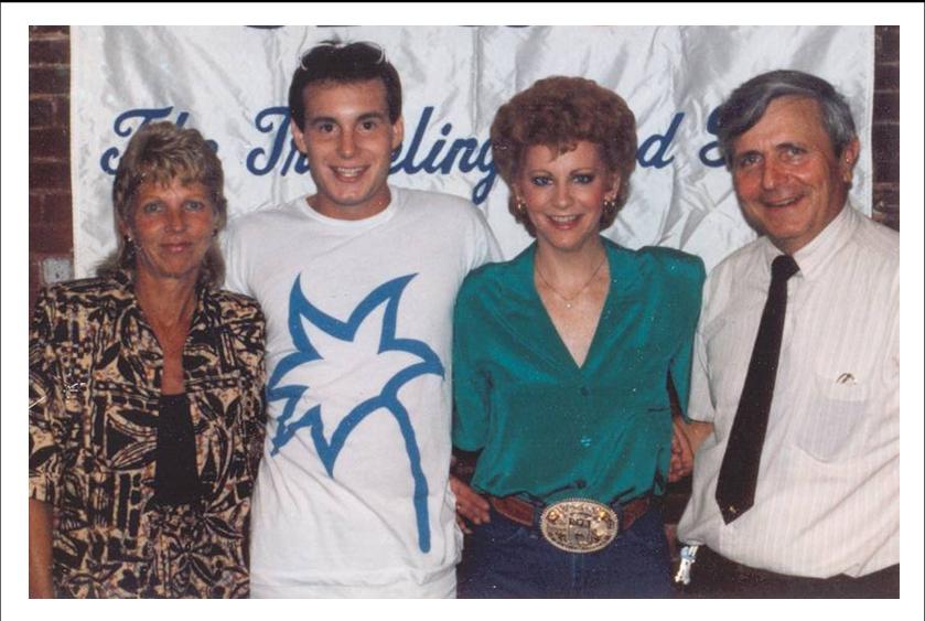 Popular Country Music Singer Reba McEntire and Nashville Talent Agent ...